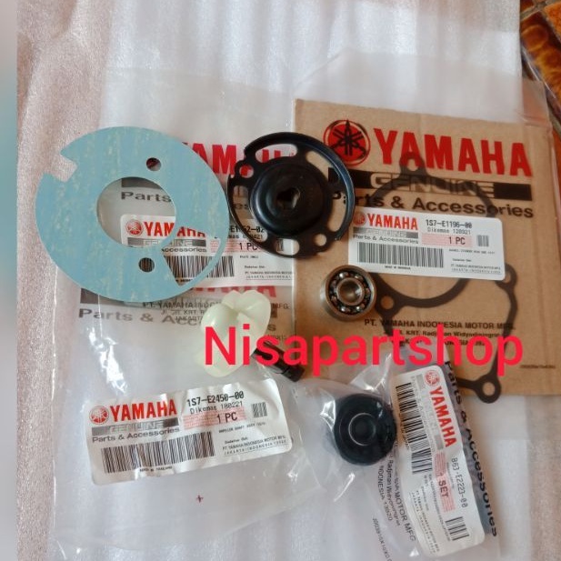 Jual paking water pump bearing water pam all vixion kincir/impeller jupiter mx sil seal water ...