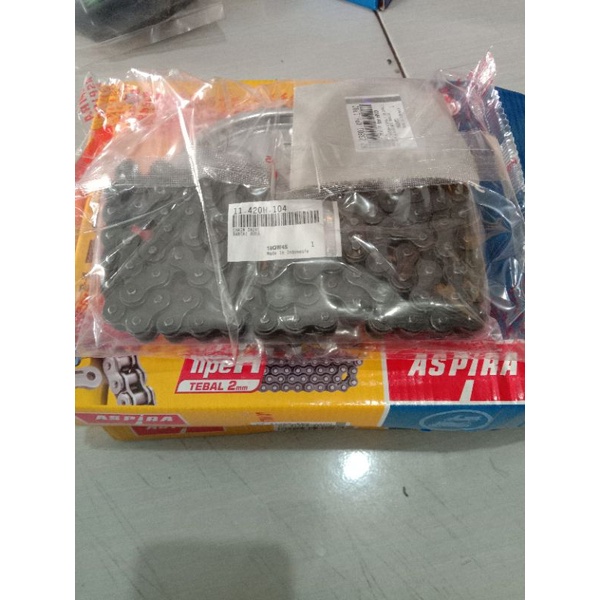 Jual PAKET RANTAI RODA ASPIRA KARESMA, KARISMA X, SUPRA X 125 | Shopee ...