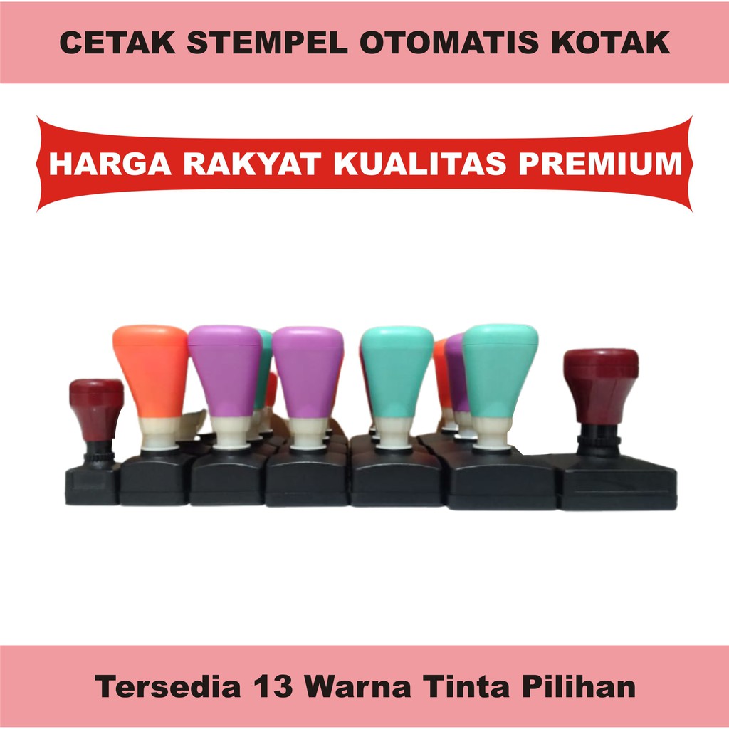 Jual Cetak Stempel Flash Kotak | Shopee Indonesia