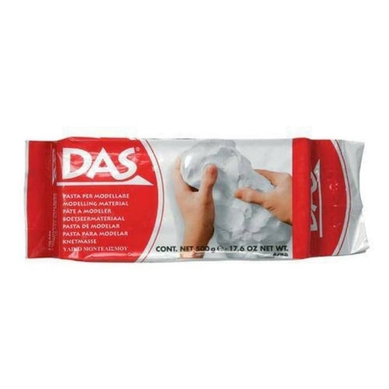 Jual Das Clay 500 gr Putih Tanah Liat Modelling Air Dry Clay Whiite ...