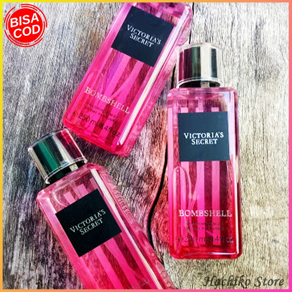 Jual Body Mist Victoria Secret (VS) BOMBSHELL 250ml / Fragrance Mist ...