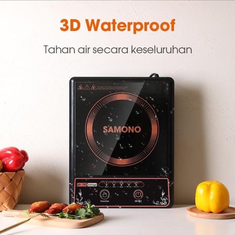 Jual Samono Kompor Induksi / induction stove WS01 600 watt | Shopee ...