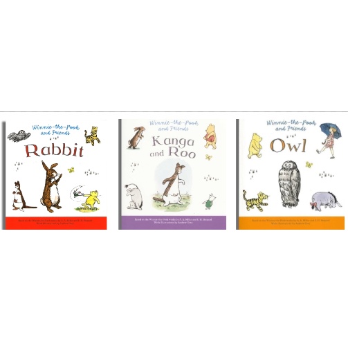 Jual PICTURE BOOK WINNIE-THE-POOH & KANGA & ROO RABBIT OWL | Shopee ...