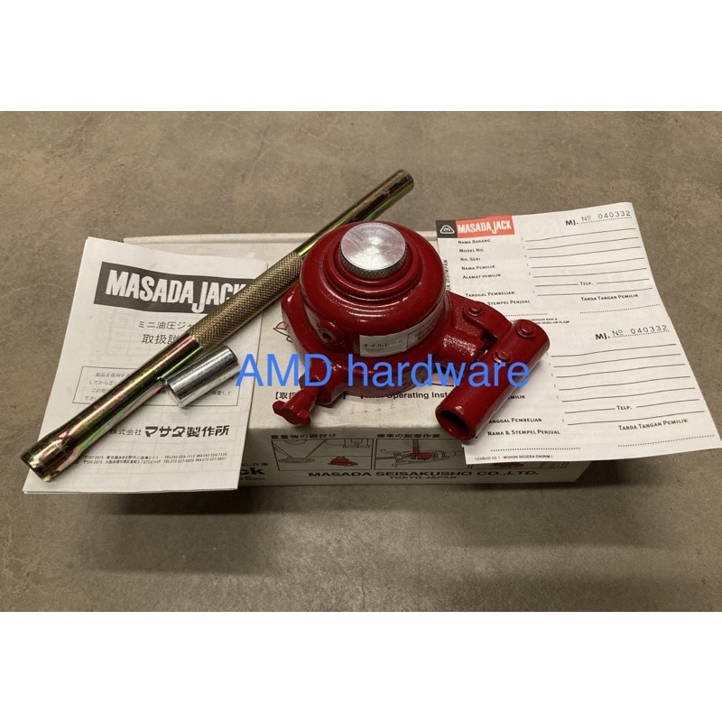 Jual MASADA MMJ-5C-2 DONGKRAK BOTOL MINI JACK 5 Ton ORIGINAL MADE IN ...