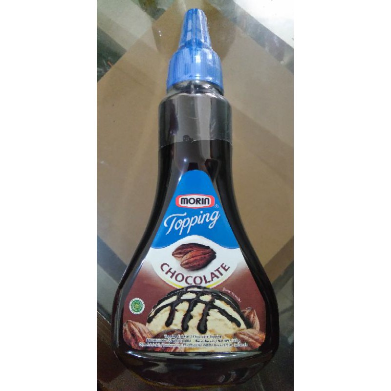 Jual Morin topping rasa chocolate murah enak packing ori 310 gr ...