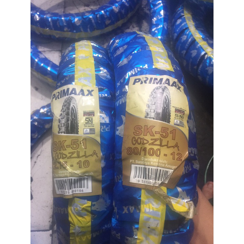Jual ban trail/cros paketan ring 10&ring 12 dpn dan blkg ukuran 275-10 ...
