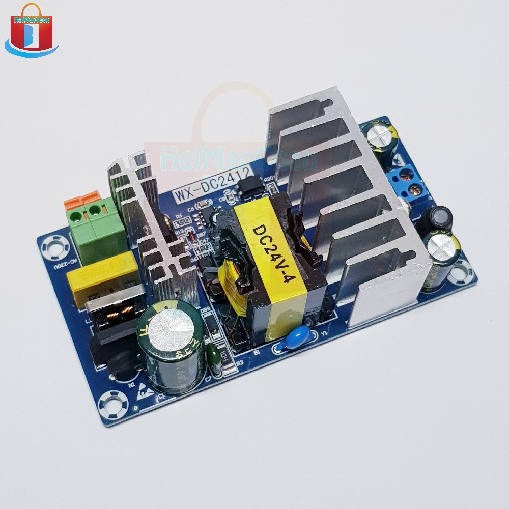 Jual Modul High Power Supply Switching Module WX-DC2412 AC DC 24V 4A ...