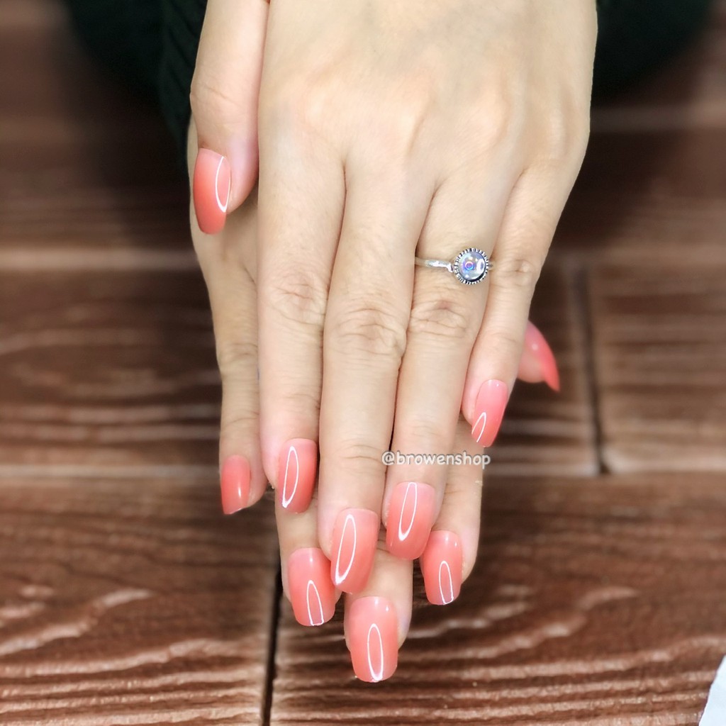 Jual kuku palsu french ombre gradasi fake nail gradation KPS | Shopee ...