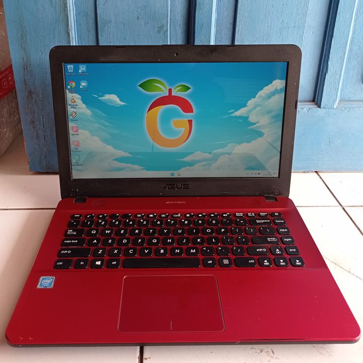 Jual Asus X441M Merah Slim Tipis 14 inch RAM 4GB SSD 128GB Wind 11 ...