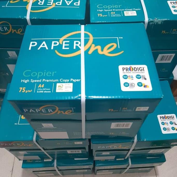 Jual Kertas A4 75gr Paperone 1 Dus Promo Kertas Hvs A4 75gr Paper