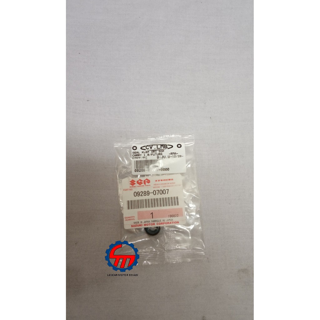 Jual Seal Klep Carry 1.0/Futura Asli Original Suzuki SGP 09289-07007 ...