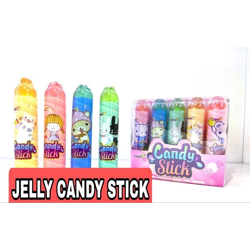 Jual permen lipstik jelly candy stik isi 30 | Shopee Indonesia