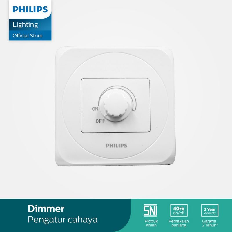 Jual Saklar Dimmer Philips Simply | Shopee Indonesia