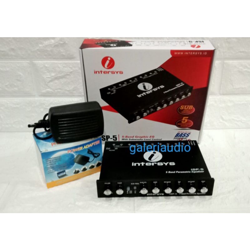 Jual Parametrik Intersys Isp 5 Dapat Adaptor Pre Amp Intersys Isp 5 Original Shopee Indonesia