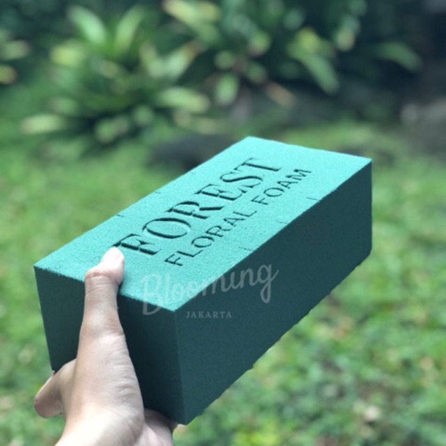 Jual TERMURAH! Forest floral foam / oasis busa bunga basah dan kering ...