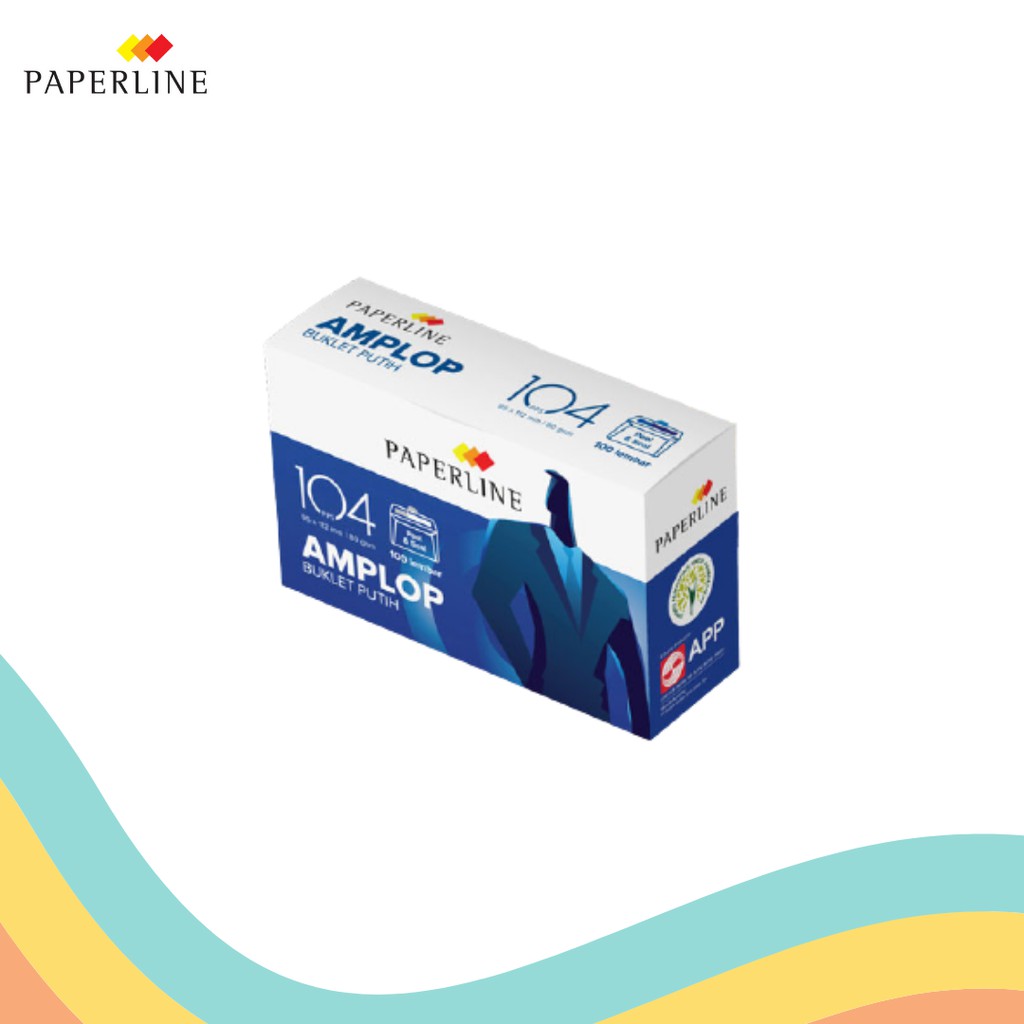 Jual AMPLOP PUTIH TANGGUNG PAPERLINE 104 SILICONE (1 PACK) | Shopee Indonesia