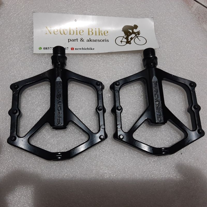 Jual Pedal Sepeda Promend Alloy DU Bearing Tapak Lebar 9/16 INCH (as Besar) Komponen Sepeda ...