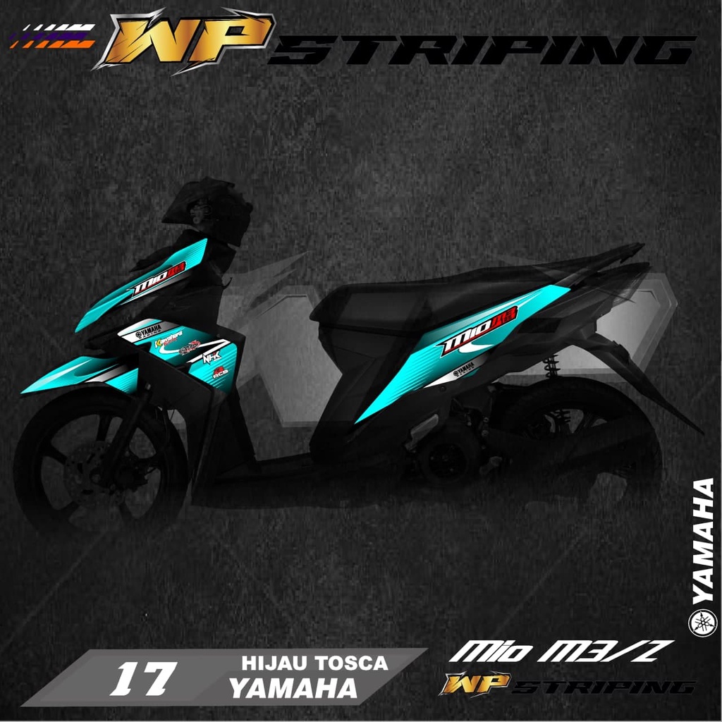 Jual Stiker Striping MIO M3 / MIO Z / Sticker Variasi List Skotlet ...