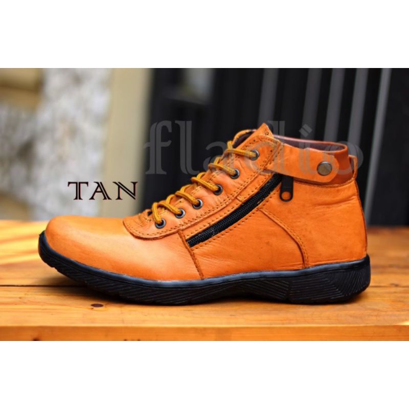 Jual SEPATU BOOTS KULIT PLADIO FORMAL LAPANGAN KULIT MURAH BERKUALITAS ...