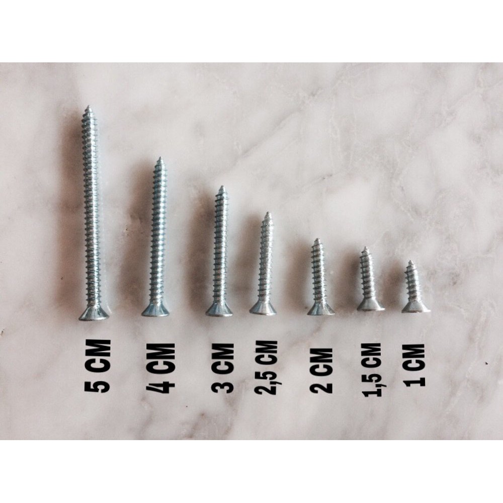 Jual Jual SEKRUP 2 CM ISI 100 PCS Diskon | Shopee Indonesia