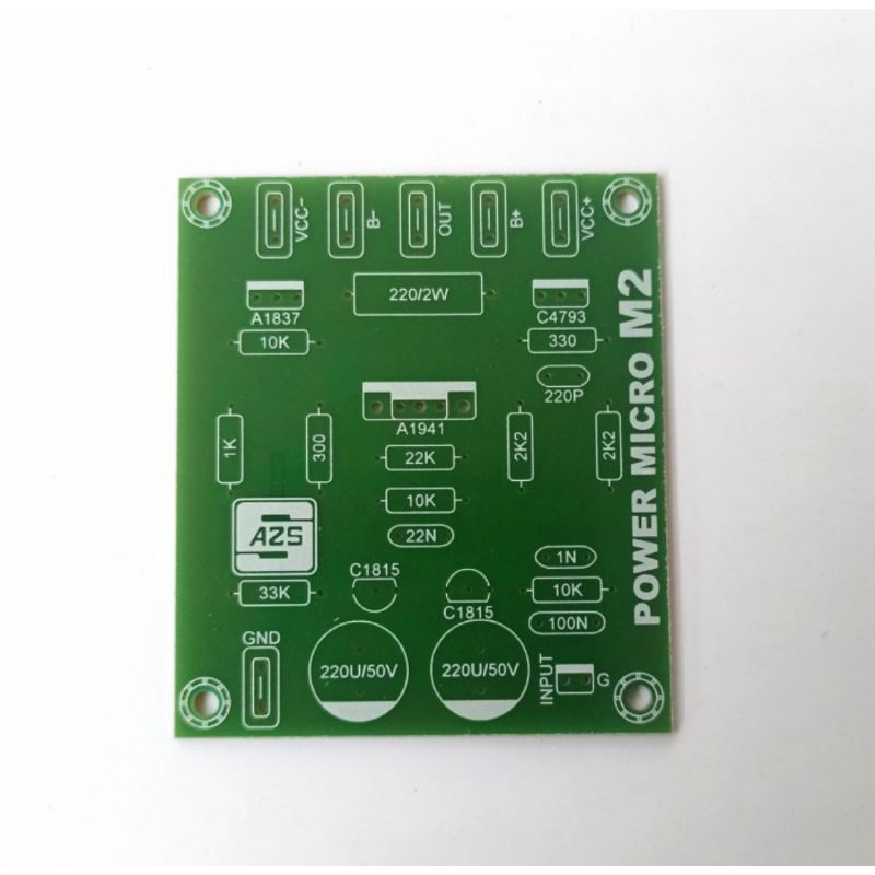 Jual PCB Power Amplifier MICRO M2 Mono By AZS | Shopee Indonesia