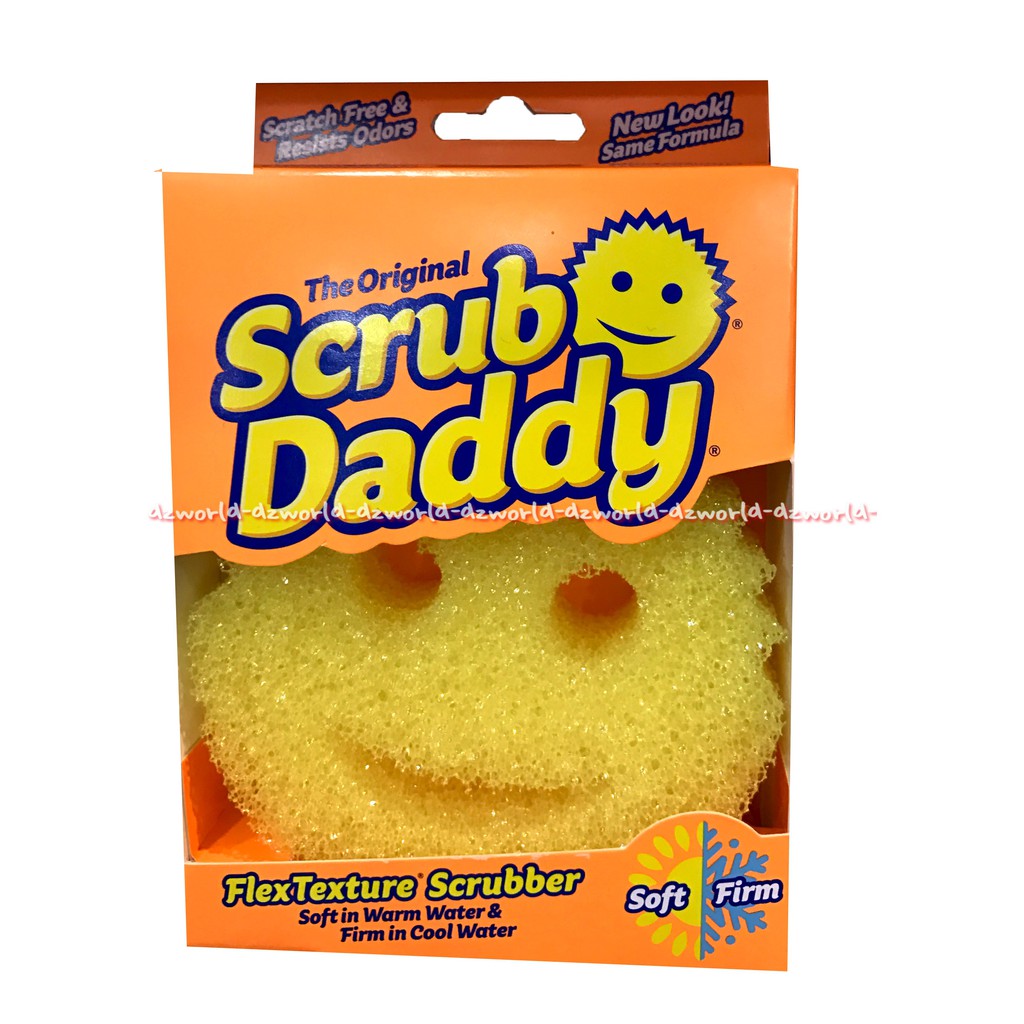 Jual Scrub Daddy Original Sponge Spon Pembersih Serbaguna Dengan Desain ...