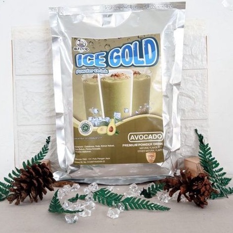 Jual Powder Drink Premium Ice Gold Mix Rasa Avocado 1 Kg | Shopee Indonesia
