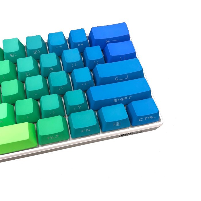 Jual ALCHA KEYCAPS GRADIENT FULL COLOR PBT DOUBLE SHOT SIDE LETTERS ...