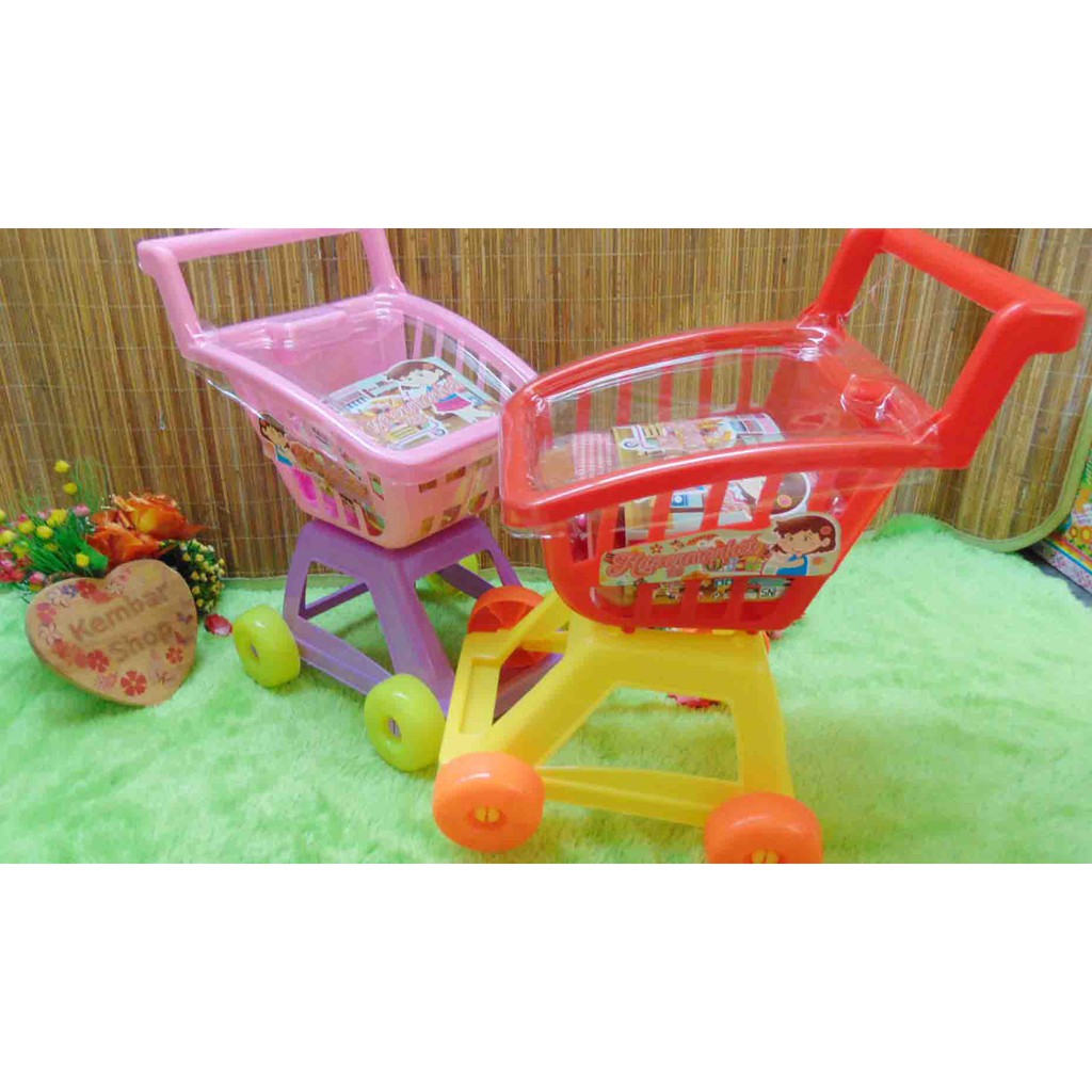 Jual SM918/Hipermarket138 Kereta Belanja Dorong Trolley sUPERMARKET ...