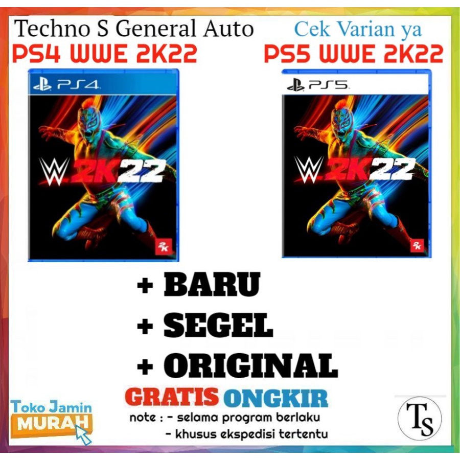 Jual PS4 WWE 2K22 / PS5 WWE 2K22 / BD Kaset PS4 W2K22 / CD Kaset PS5 ...
