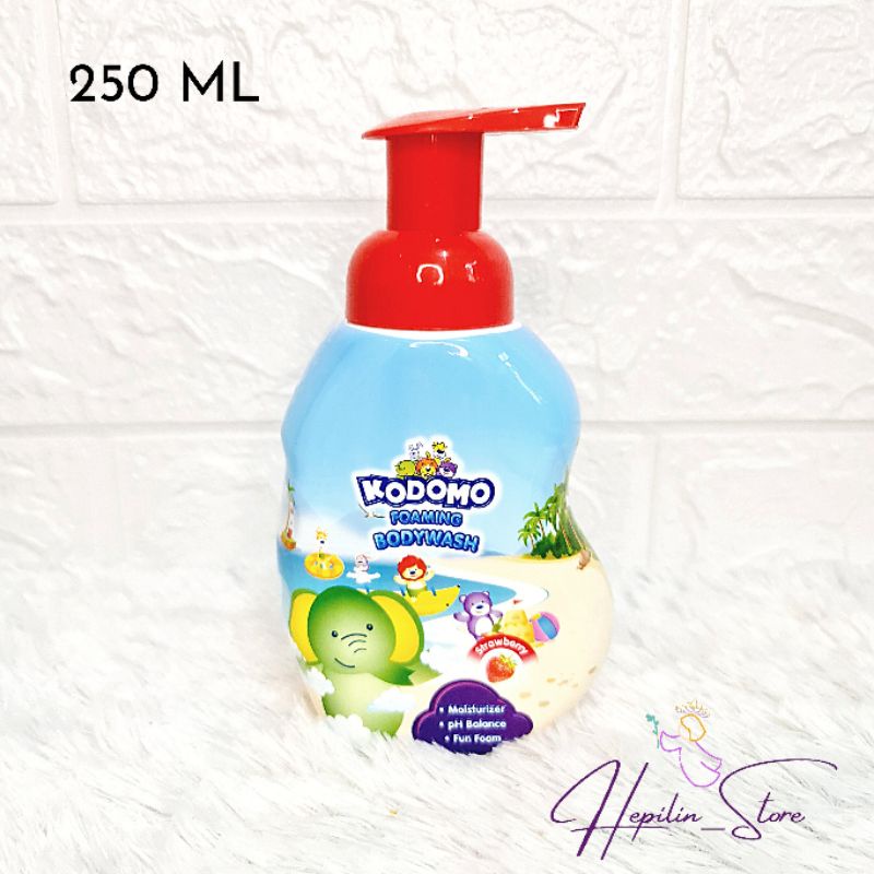 Jual Kodomo Bodywash Foaming 250 ML / Sabun Mandi Kodomo Foam 250 ML Strawberry | Shopee Indonesia