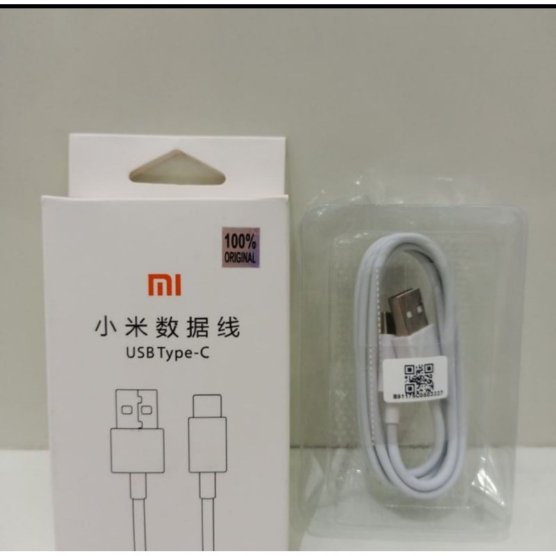 Jual kabel xiaomi type c original 100% | Shopee Indonesia