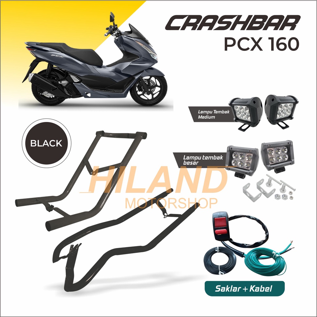 Jual Crashbar Crash bar PCX CBU 150 160 New PCX 160 | Shopee Indonesia