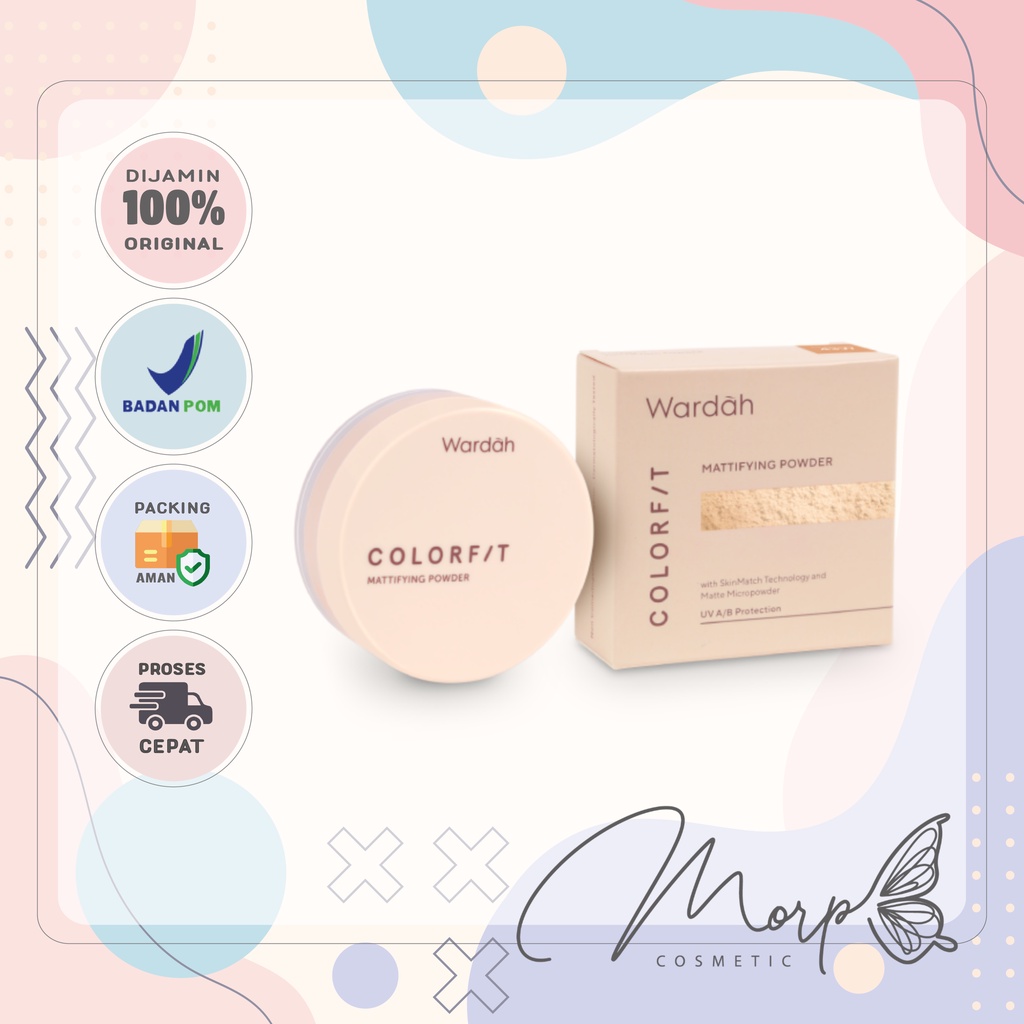 Jual MORP - WARDAH Colorfit - Mattifying Powder 15 gr | Shopee Indonesia