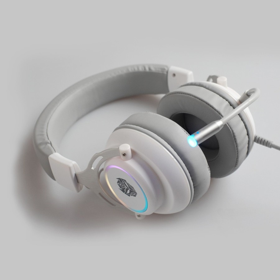 Jual Rexus HX20 White RGB Gaming Headset | Shopee Indonesia