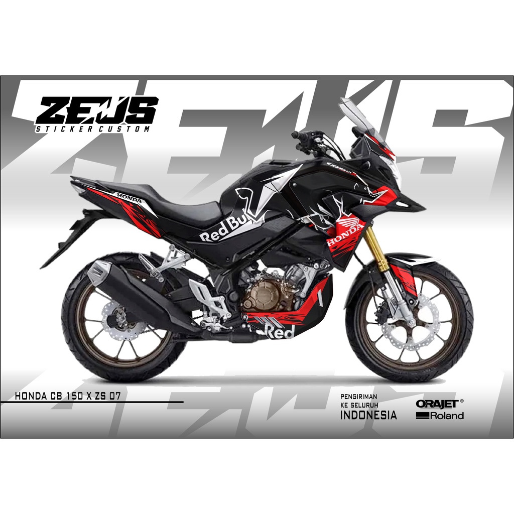 Jual Decal Sticker - Stiker Dekal Honda Cb 150 x Zs 07 | Shopee Indonesia
