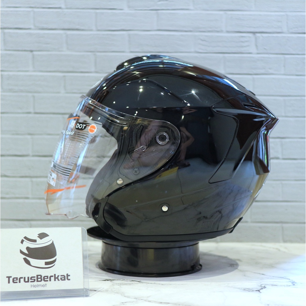 Jual Helm INK Dynamic Polos Black Half Face | Shopee Indonesia