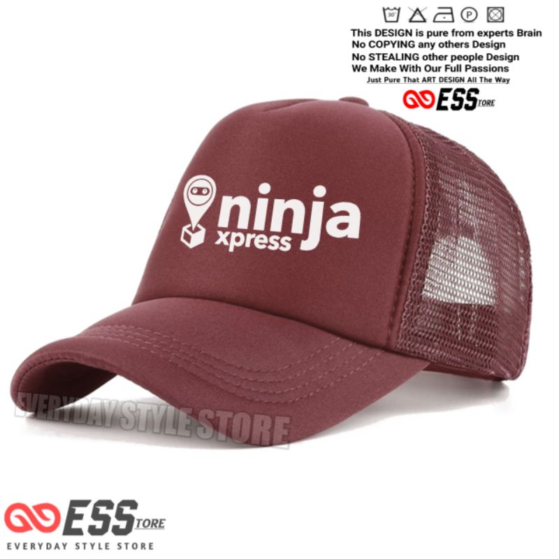 Jual Topi Ninja Xpress Trucker | Shopee Indonesia