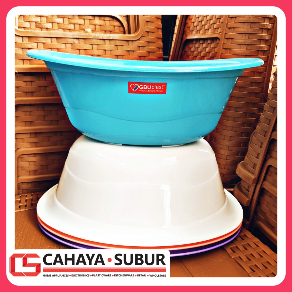Jual Baskom Oval Plastik OLLA 2500ml Wadah Serbaguna Tempat Buah Sayur ...