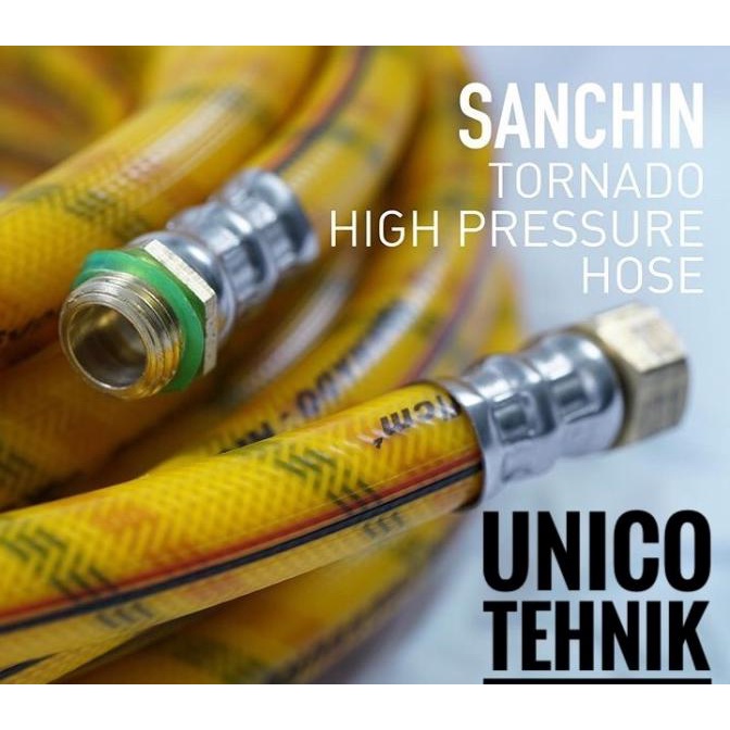 Jual Selang Steam SANCHIN Tornado 50 meter / High Pressure Hose TORNADO ...