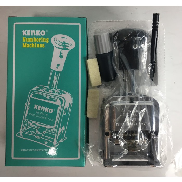 Jual gvr101h Kenko Numbering Machine / Numerator 6Digit 6Digit Model 45 ...