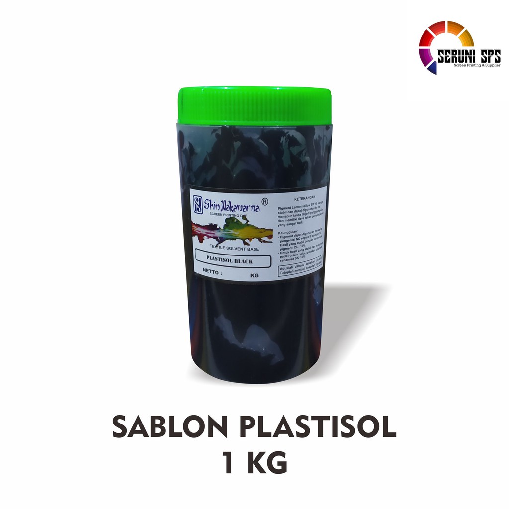 Jual Shin Nakawarna Cat / Tinta / Sablon Plastisol - 1 kg | Shopee ...