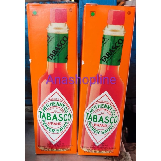 Jual Tabasco sauce 60ml made in USA | Shopee Indonesia