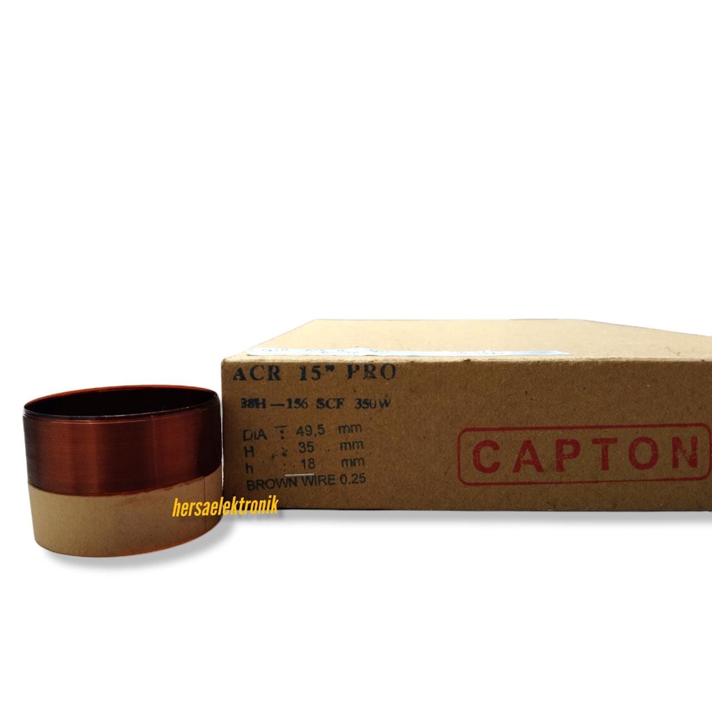 Jual spull coil ACR 15" pro acr 15 inch pro spull coil speaker | Shopee ...