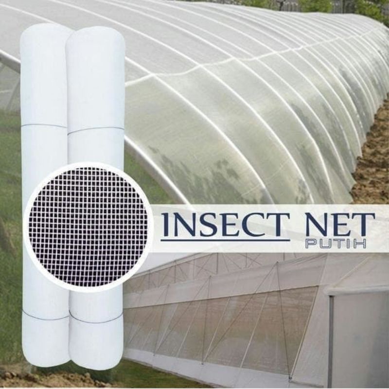 Jual Insec Net Insecnet screen Net putih Lebar 3 Meter Harga Per Meter ...