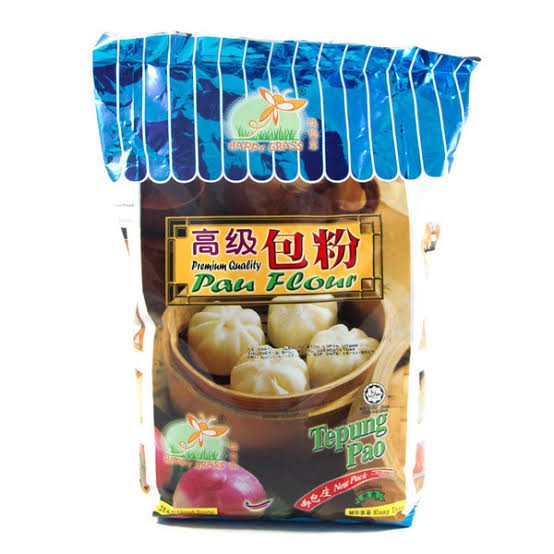 Jual Happy Grass 1.3kg Tepung Pao bakpao instant flour premium wheat ...