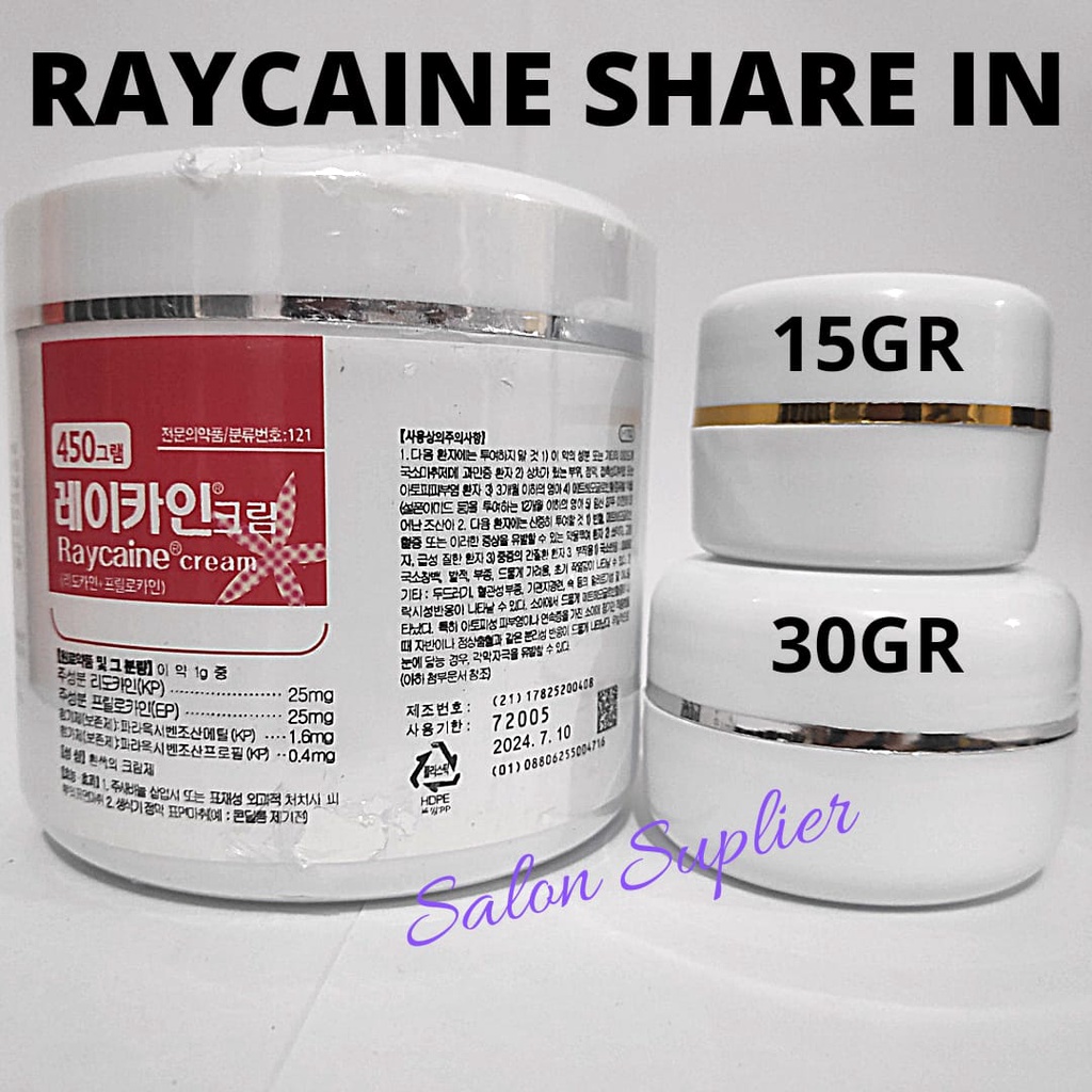 Jual (BISA COD) RAYCAINE ANASTESI BAAL CREAM RAYCAINE ANESTESI KEMASAN ...