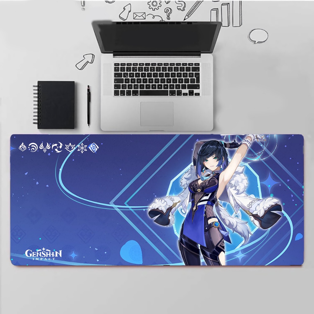 Jual Genshin Impact Gaming Mousepad Matt Anti-Slip High Resolution 2 ...