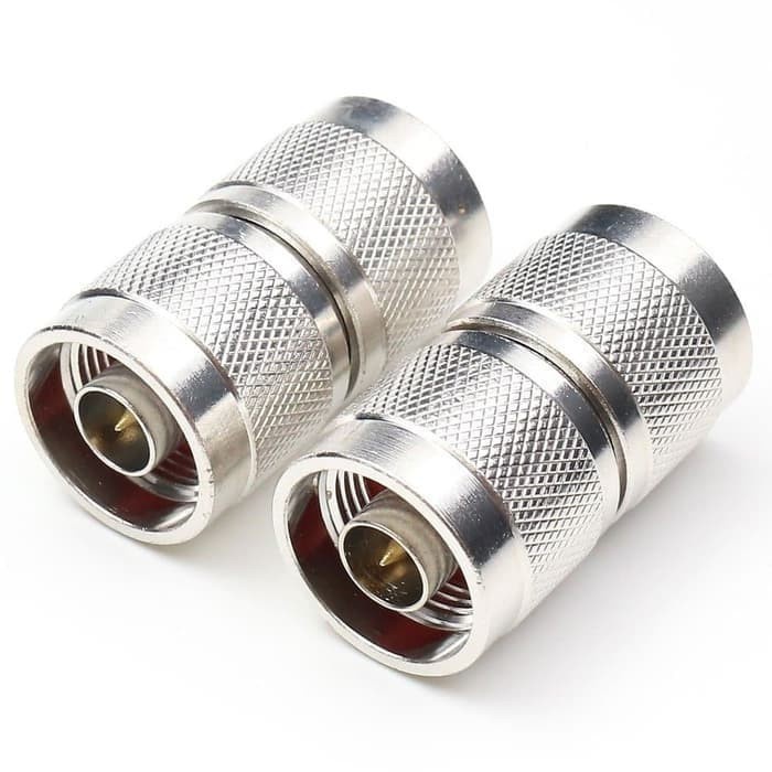 Jual Konektor I N Male to N Male Adapter Sambungan Kabel Connector N Cowo | Shopee Indonesia
