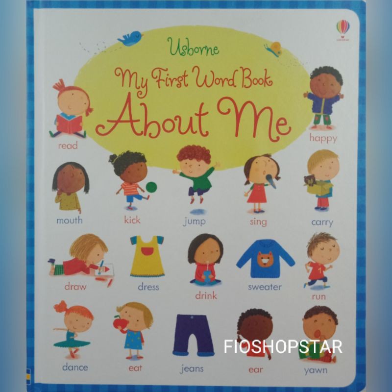 Jual USBORNE My First Word Book About Me | Shopee Indonesia